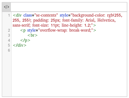 CodeMirror 적용 - 사이냅 에디터 문서 - Synap Editor Documentation
